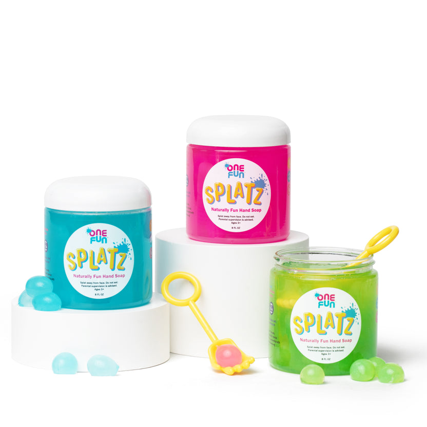 Clean & Fun Soap | SPLATZ 8oz. Case Pack | Wholesale – One Fun Company