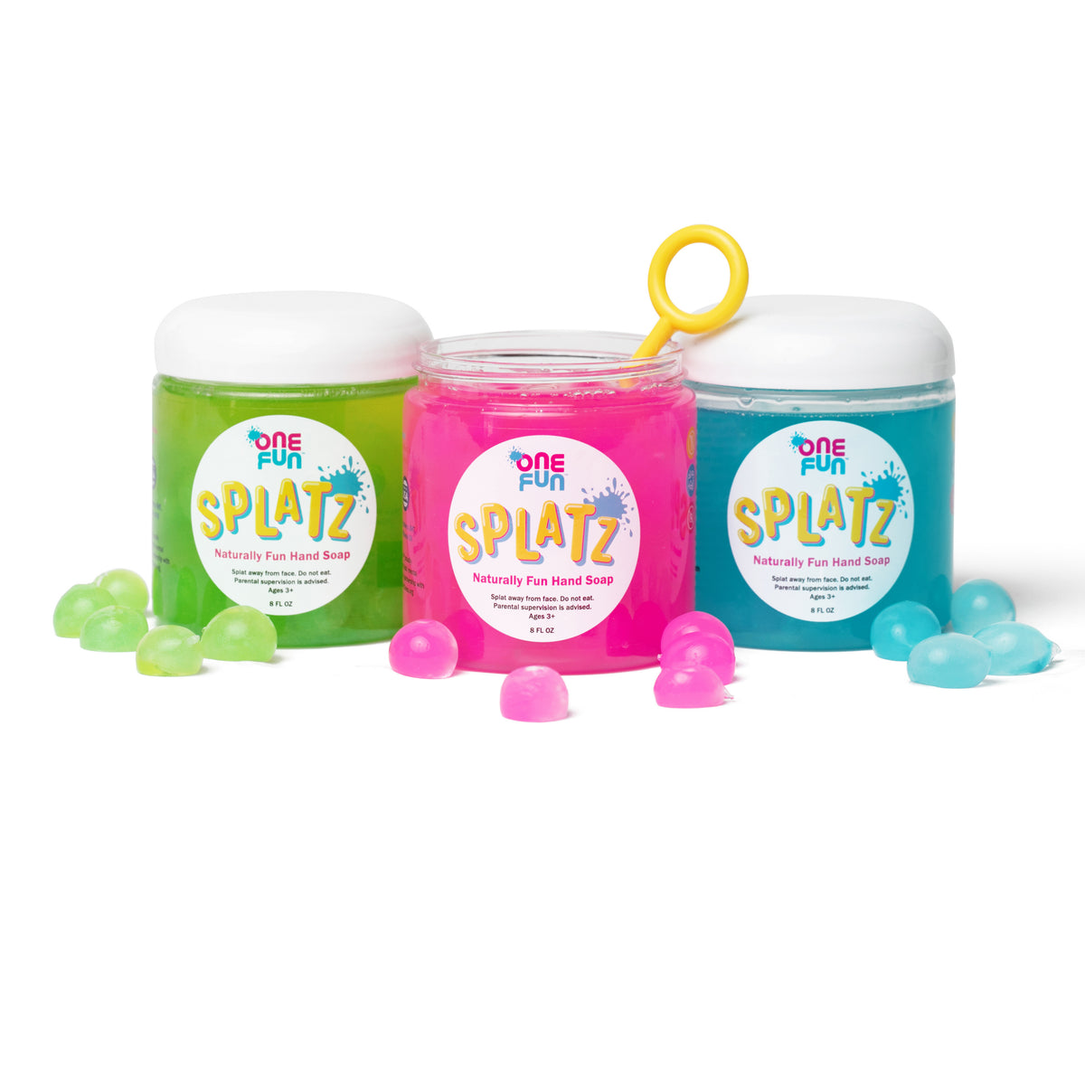 Clean & Fun Soap | SPLATZ 8oz. Case Pack | Wholesale – One Fun Company